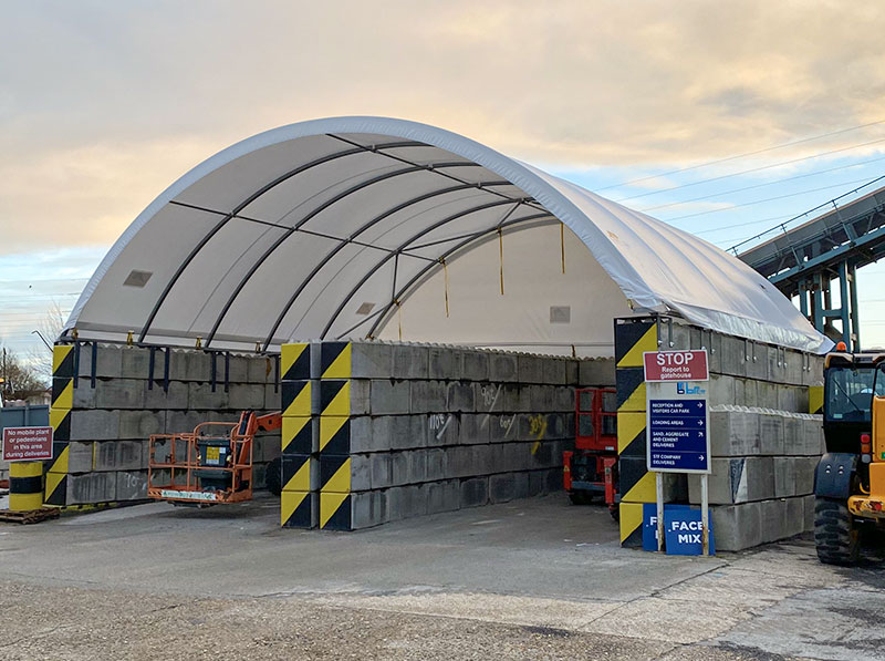 Block Wall Mounted Shelters - Allshelter