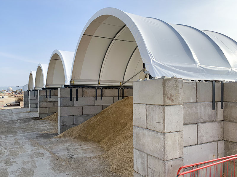 Block Wall Mounted Shelters - Allshelter