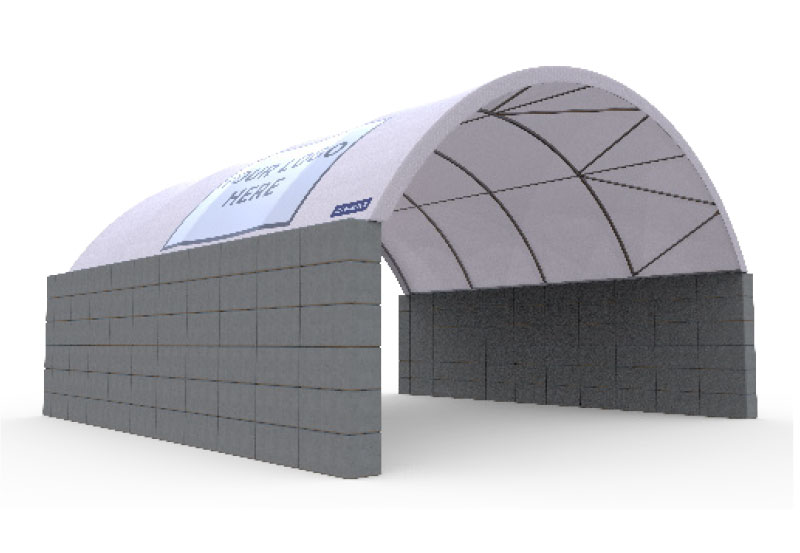 Concrete Wall Mounted Shelter | Allshelter