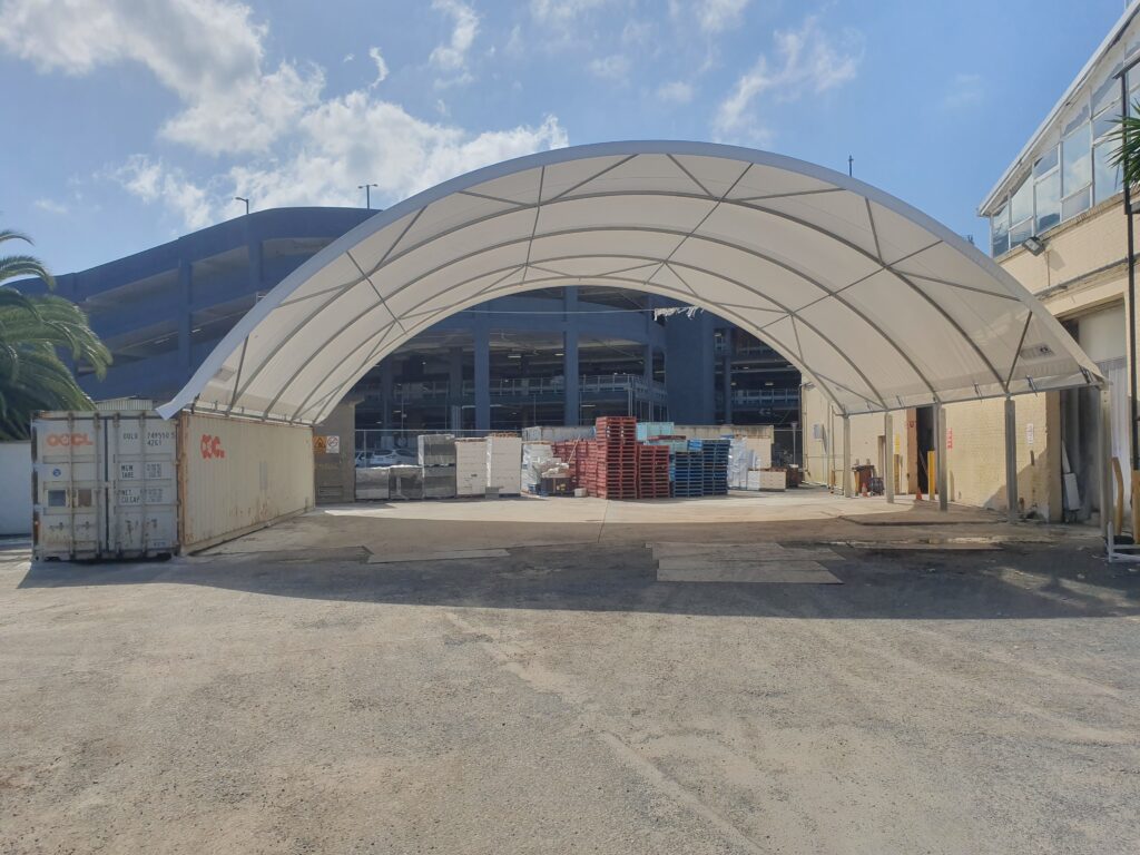 Comparing Fabric Mounting Structure Options - Allshelter